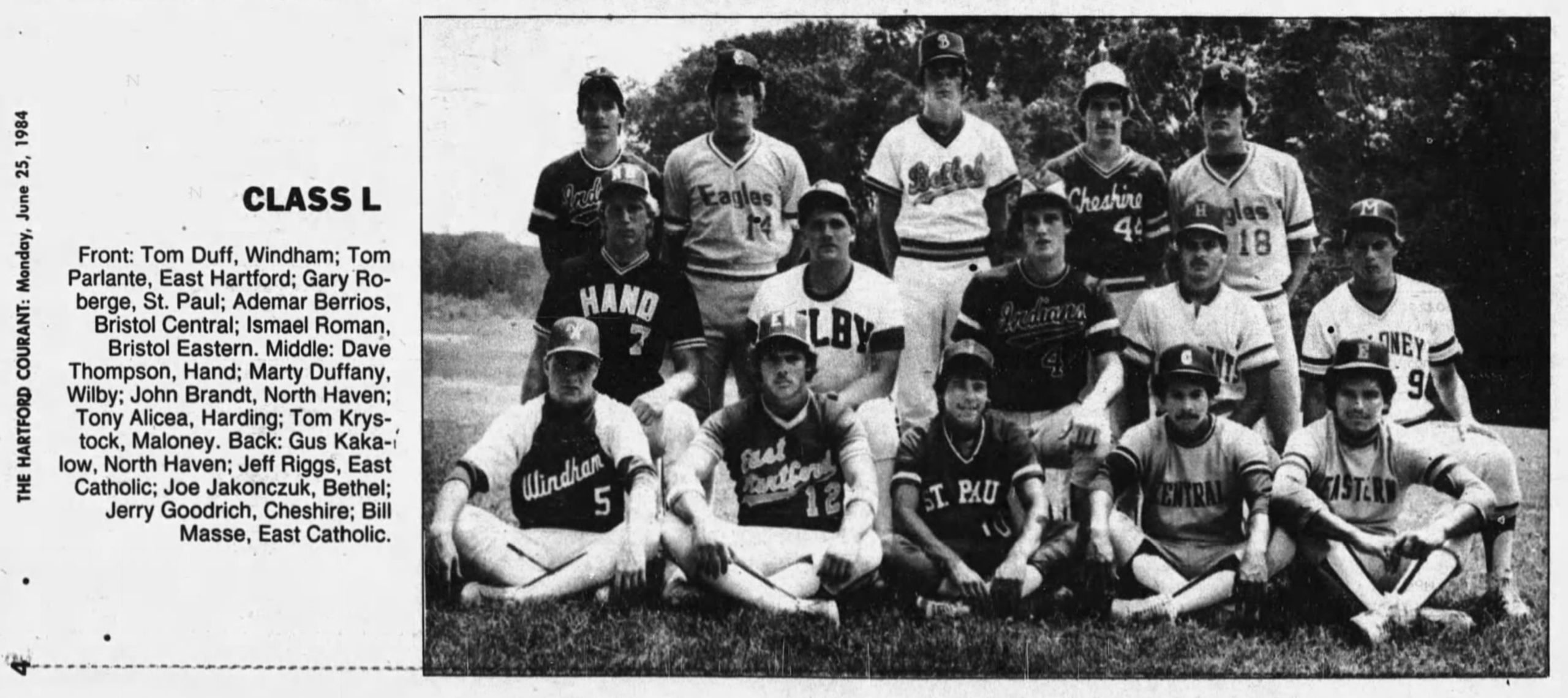 Bill Masse, A Baseball Life - Greater Hartford Twilight Baseball League